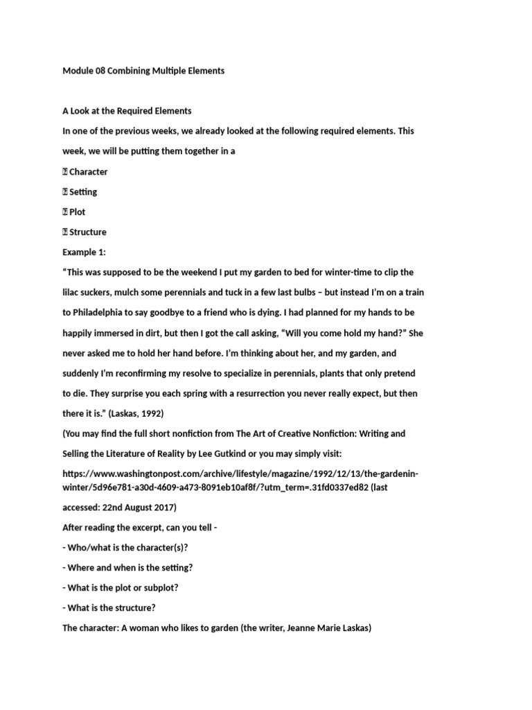 Creative Non Fiction 2 | PDF | Creative Nonfiction | Essays