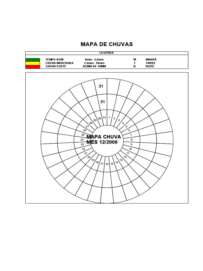 Mapa Chuva | PDF
