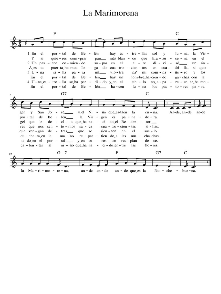 La Marimorena | PDF