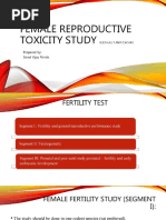 OECD Reproductive Toxicity Screening Test | PDF | Toxicity | Dose ...