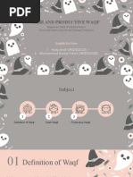 Introduction Waqf | PDF | Islamic Ethics | Abrahamic Religions