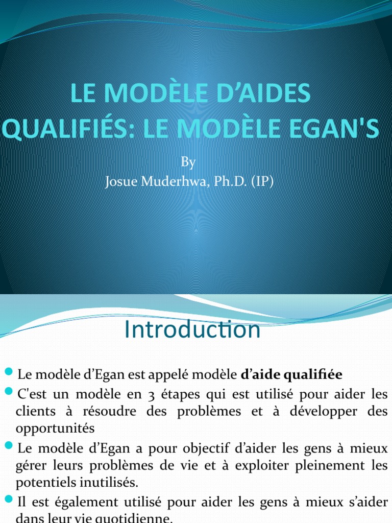 Egan's Model | PDF | Créativité | Sciences cognitives