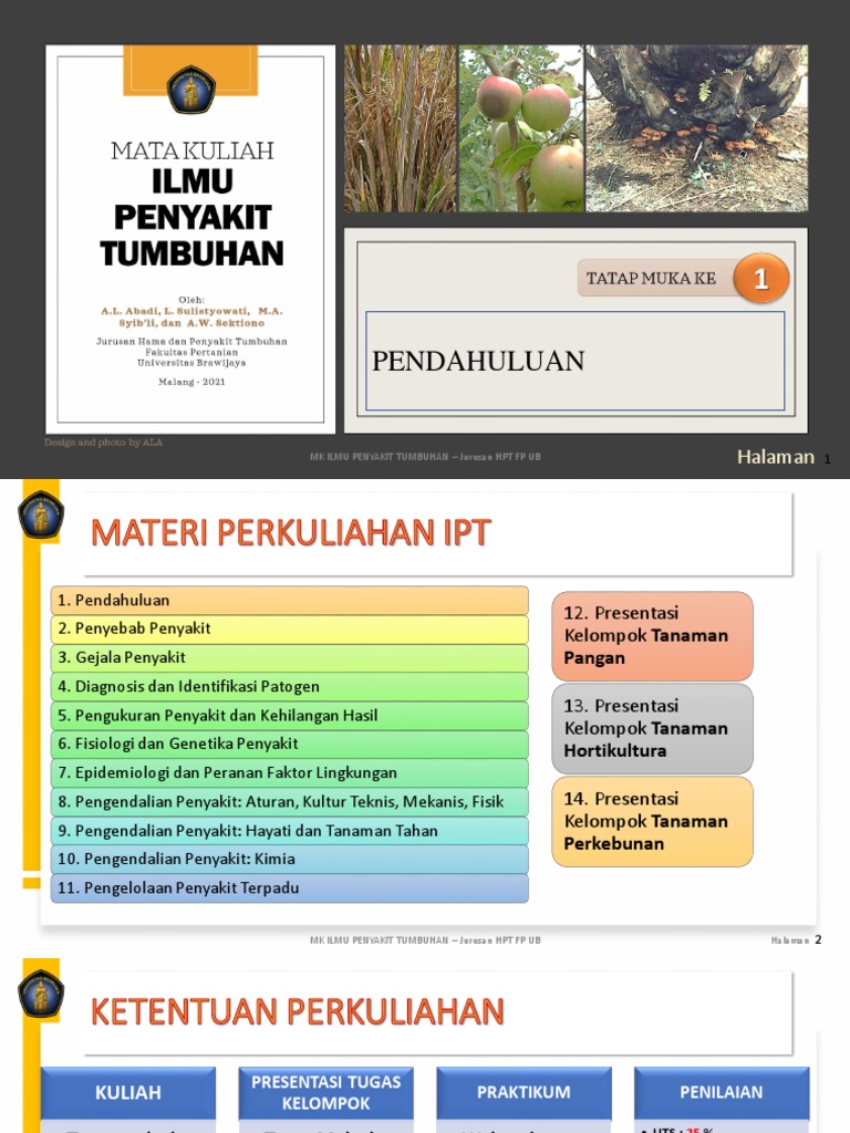 1 IPT - 2021 Pendahuluan | PDF | Kesehatan Holistik
