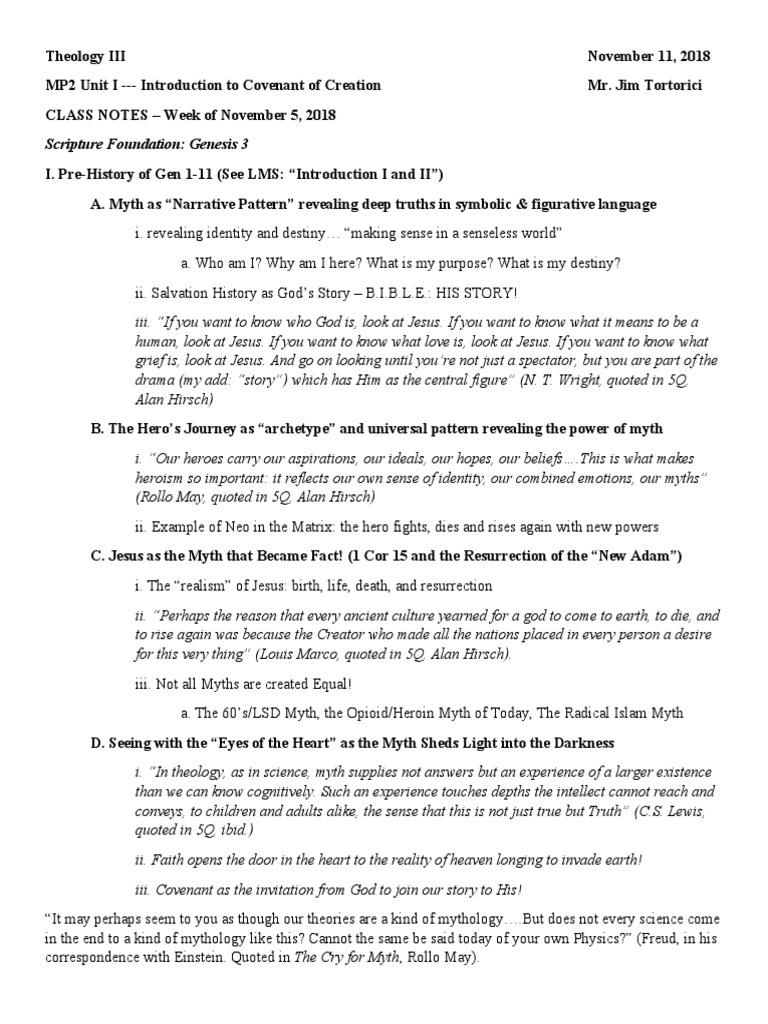 Scripture Foundation: Genesis 3 | PDF | Adam And Eve | Serpents In The ...