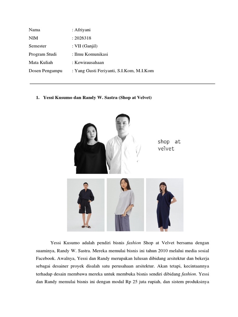 (KWU) Poster Usaha | PDF | Gaya Hidup