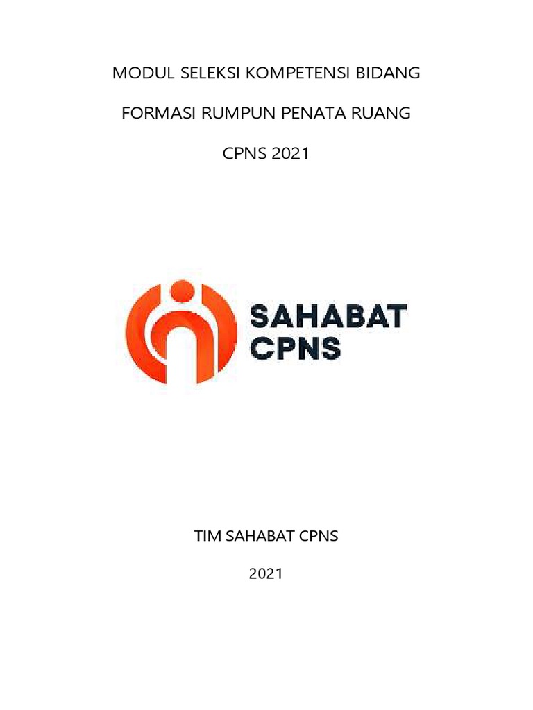 Modul SKB Penataan Ruang | PDF
