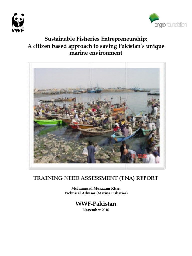 Tna Report Engro Project 1 | PDF | Needs Assessment | Overfishing