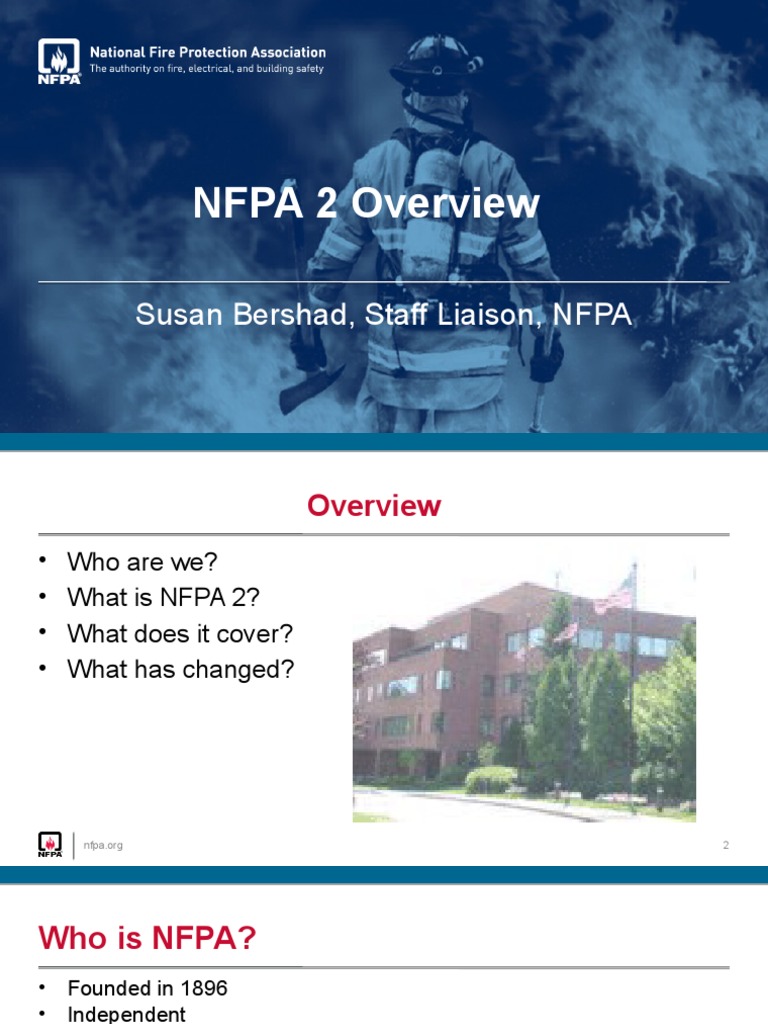 NFPA 2 Overview Explains Hydrogen Code Requirements | PDF | Hydrogen ...