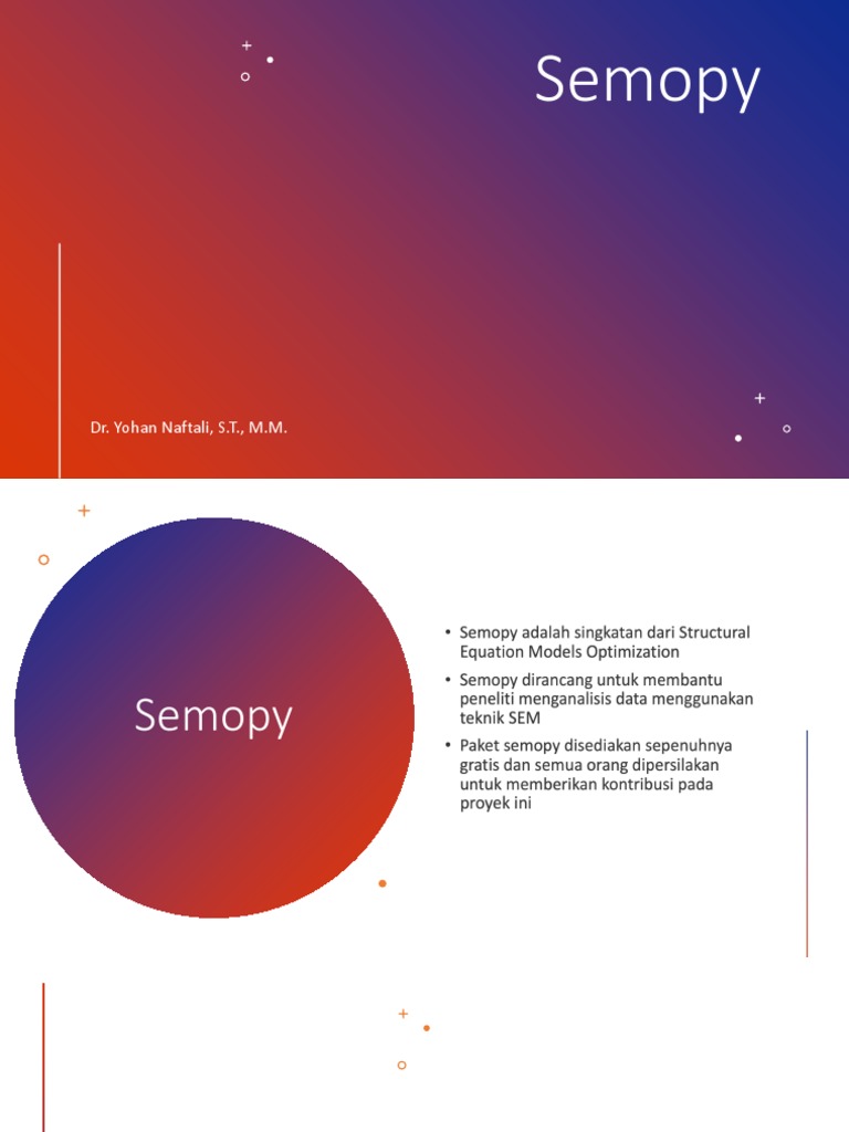 Semopy DR Yohan Naftali | PDF