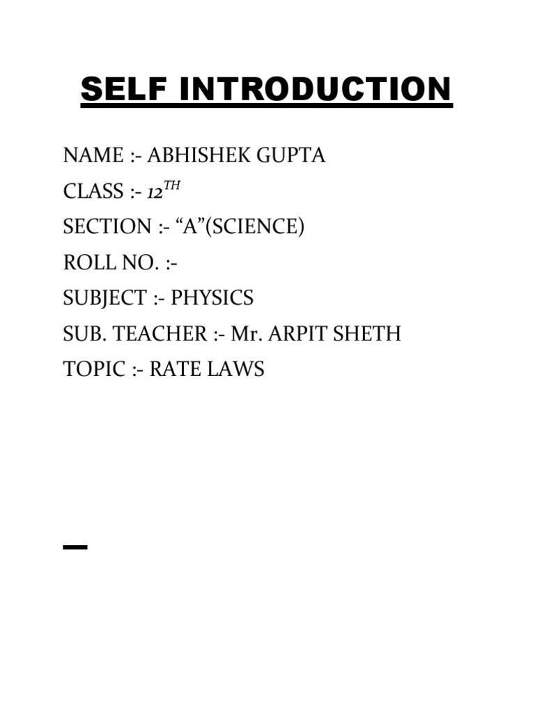 Physics Project Report Class 10 | PDF | Reaction Rate | Chemical Reactions