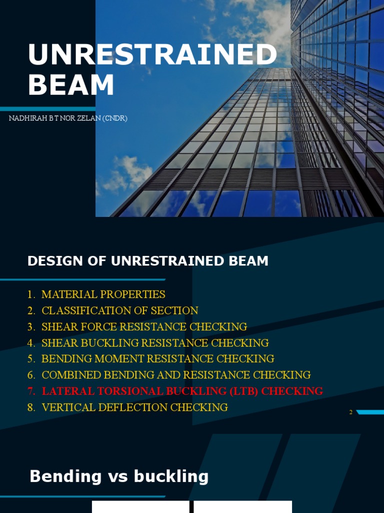 Structural Beam Design Guide | PDF | Buckling | Bending