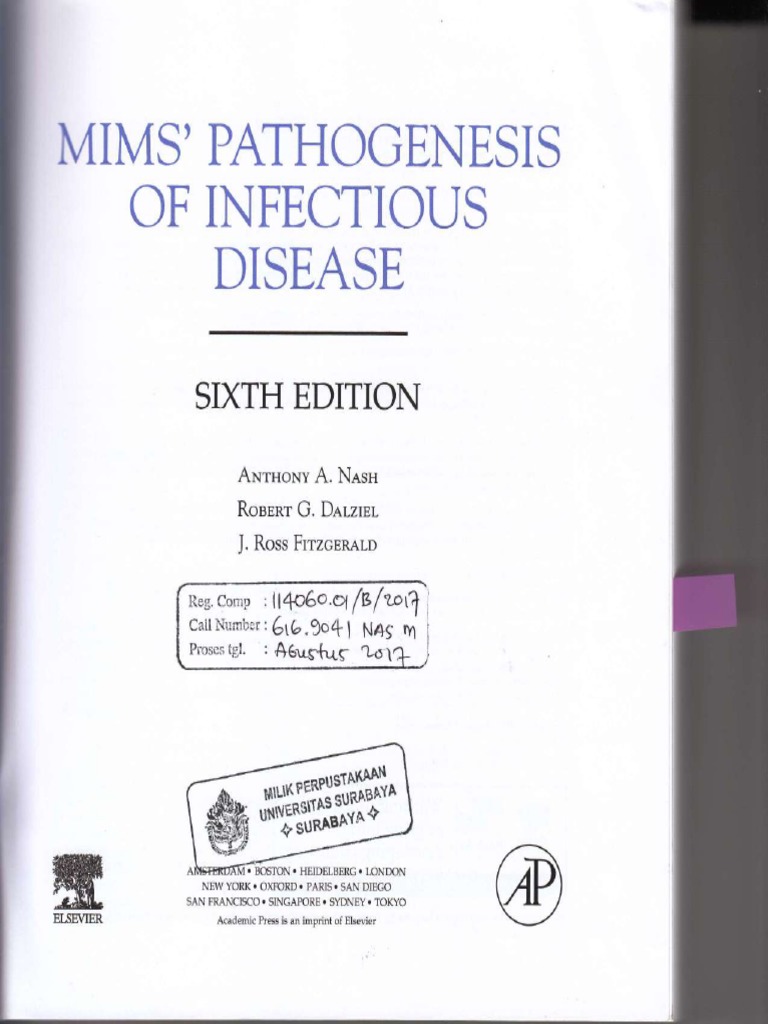 MIMS Pathogenesis Infectious Diseases - CH 1 | PDF | Immune System ...