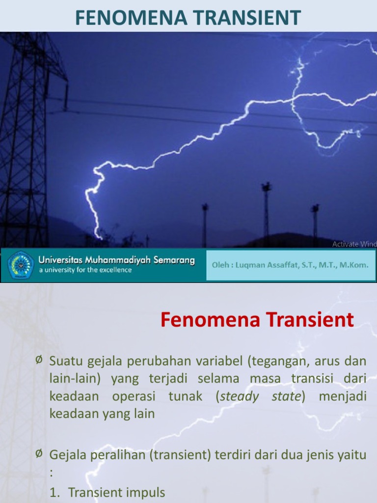 04 Fenomena Transient | PDF