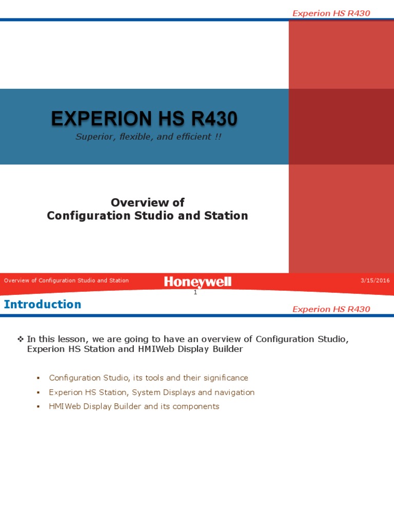 Overview of Configuration Studio and Station: Superior, Flexible, and ...