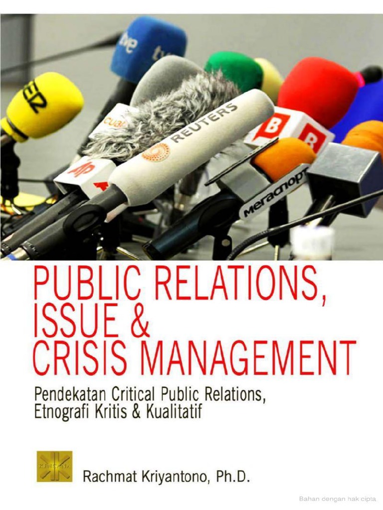 Public Relations, Issue & Crisis Management | PDF