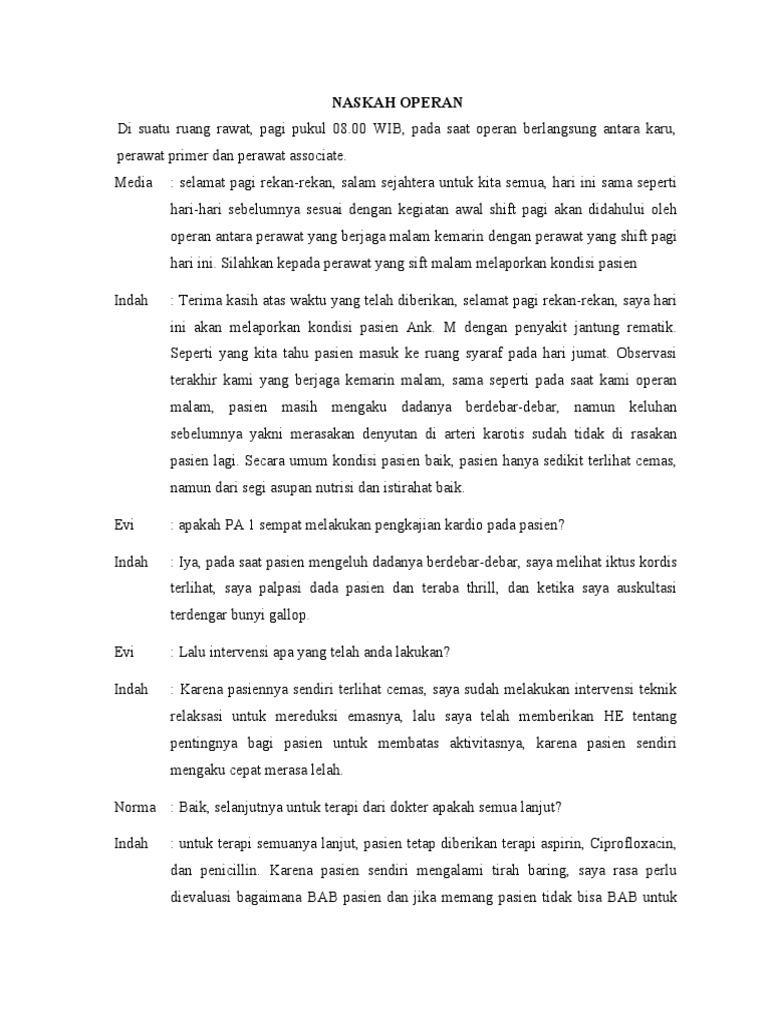 Roleplay Operan | PDF