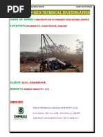 Soil Test Report - Sample Format - 2 | PDF | Deep Foundation | Natural ...