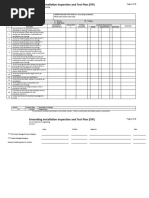 CHECKLIST For Installation of Power Cables | PDF | Technology & Engineering