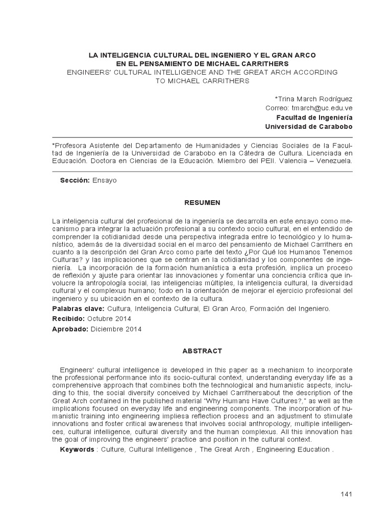 La importancia de la inteligencia cultural en la formación del ...