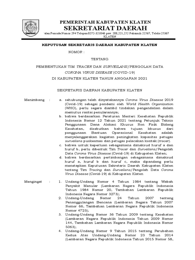 Draft SK Tim Tracer 2021 | PDF