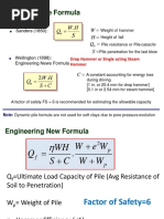 Hiley Formula Explanation | PDF | Geotechnical Engineering | Deep ...