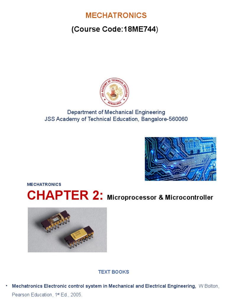 L3: Microprocessor and Microcontroller | PDF | Central Processing Unit | Microcontroller
