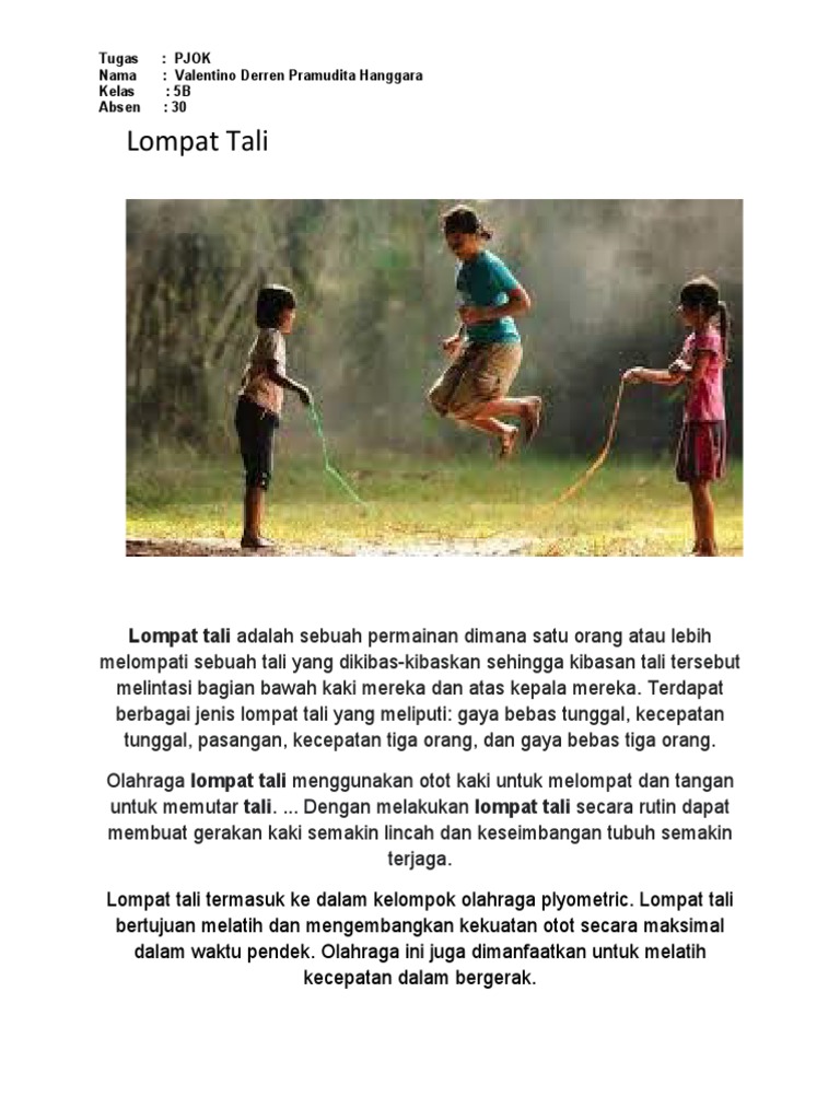 Lompat Tali | PDF