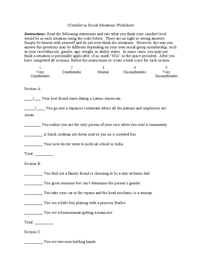 Race and Ethnicity - Worksheet | PDF