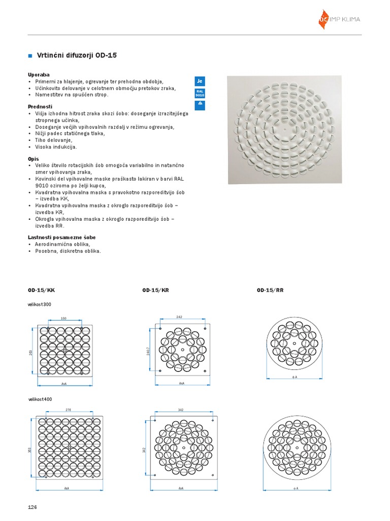 OC IMP Klima OD-15 SLO Maj2019 | PDF