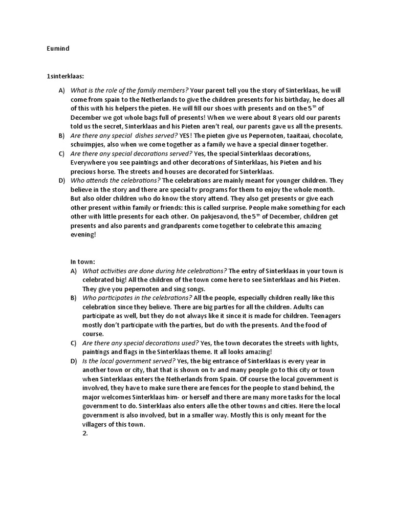 Projects Eumind First Assignment | PDF