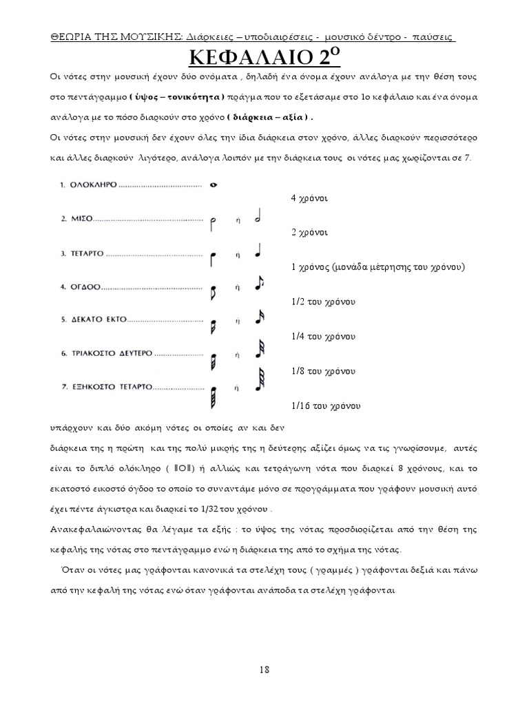 ΚΕΦΑΛΑΙΟ 2o | PDF