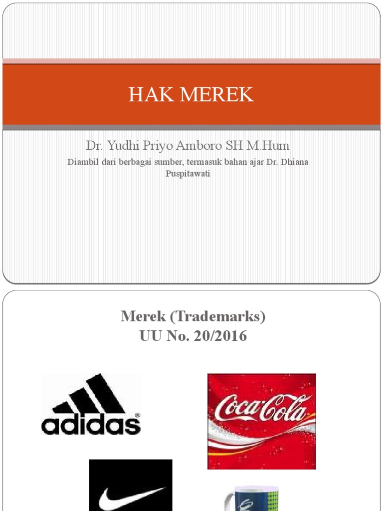 Hak Merek | PDF
