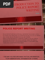 CHAPTER 4 - Basic Numbering System of Police Reports | PDF | Arrest ...