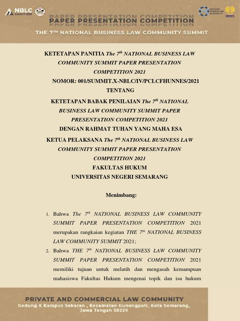 TAP Paper Presentation Competition NBLC 2021 | PDF