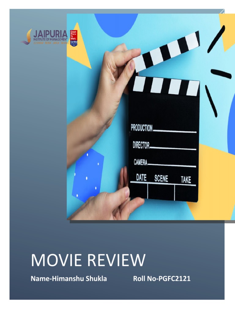 Movie Review Template | PDF