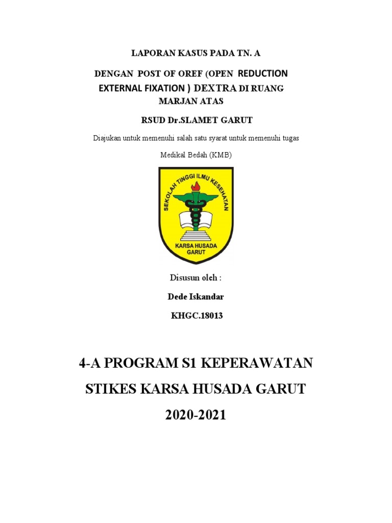 LK Oref Dede Iskandar | PDF