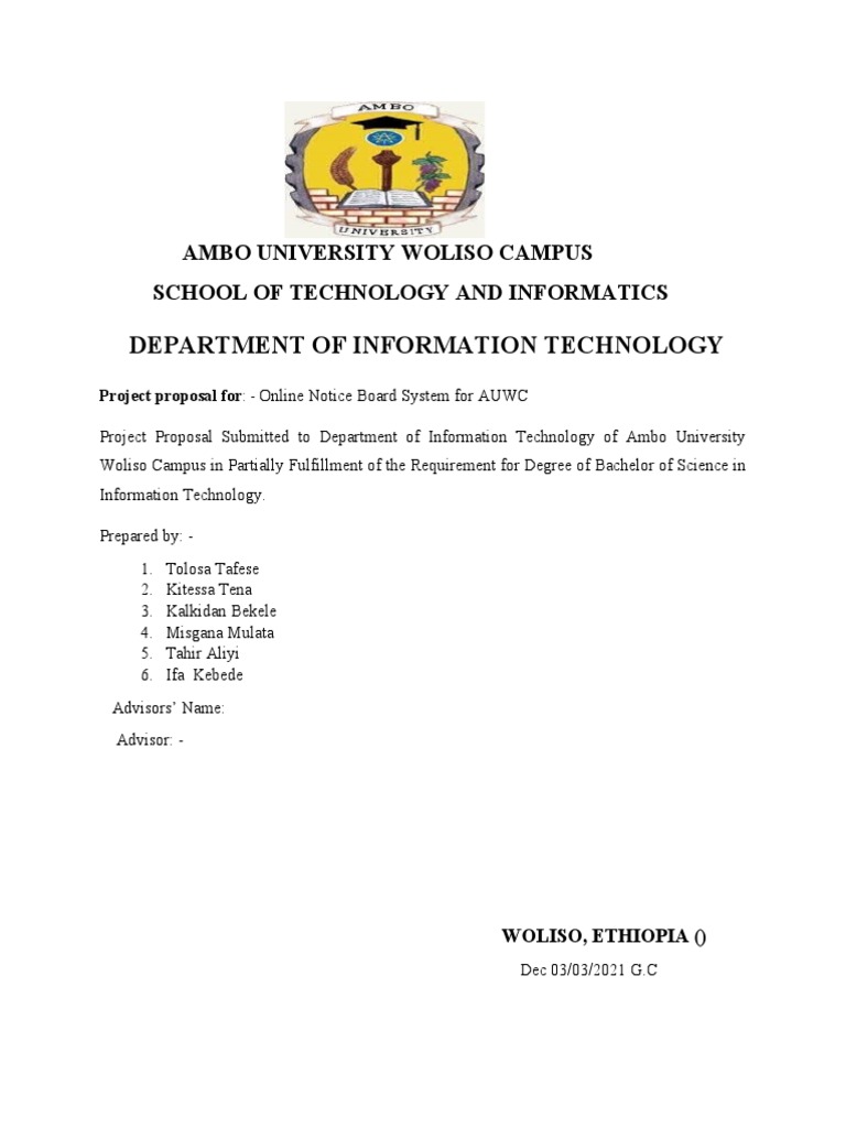 Project Proposal Final IT 4th Year 2014 ONB | PDF | Web Application | Databases