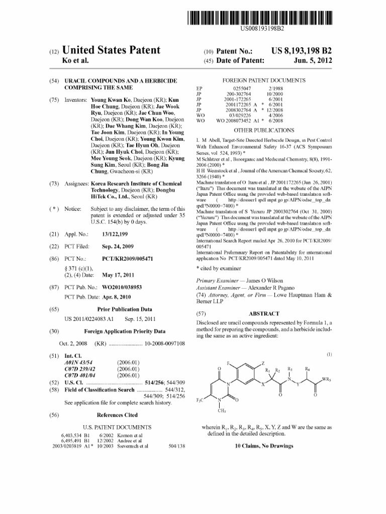 Wo 2010038953 | PDF | Ester | Solvent