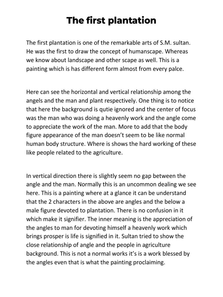 The First Plantation | PDF