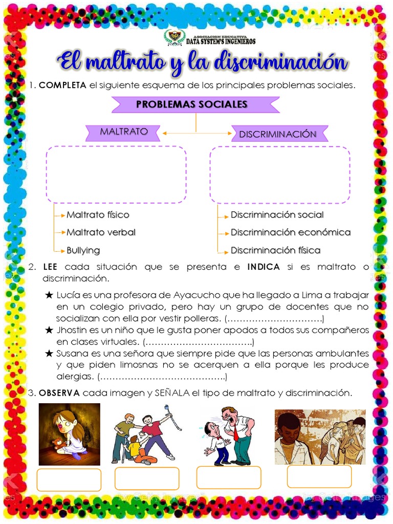 Maltrato y Discriminación Social | PDF