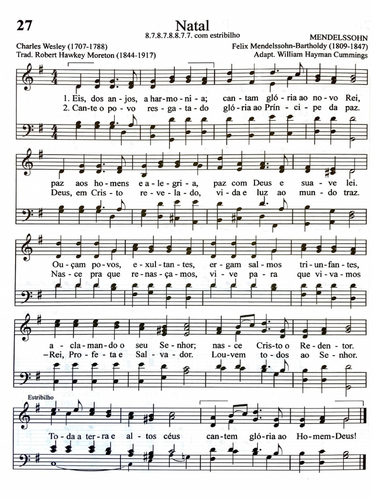 027 Natal Partitura | PDF