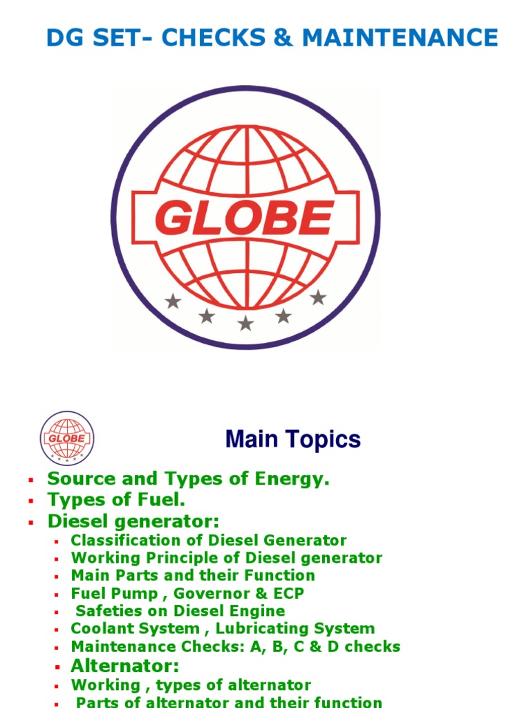 DG Operator Interview | PDF | Internal Combustion Engine | Electric ...