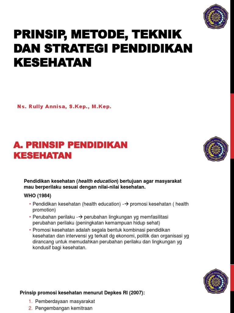 Strategi Penkes | PDF