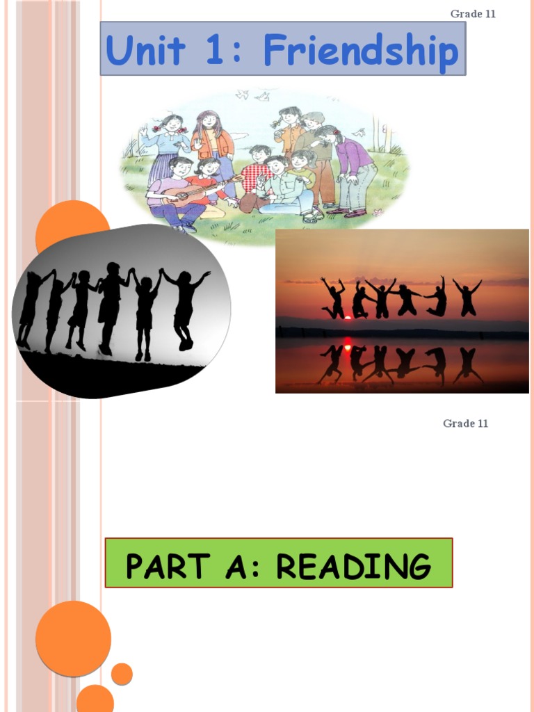 Unit 1 Friendship | PDF | Friendship