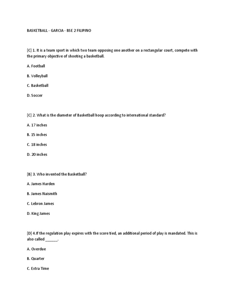 Basketball Report | PDF