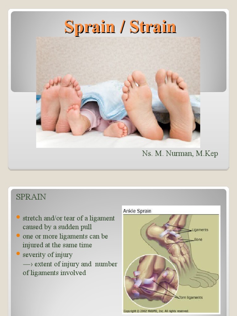 Askep Sprain Dan Strain | PDF