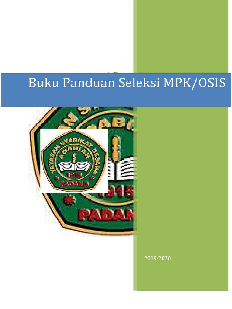Panduan Seleksi MPK/OSIS | PDF