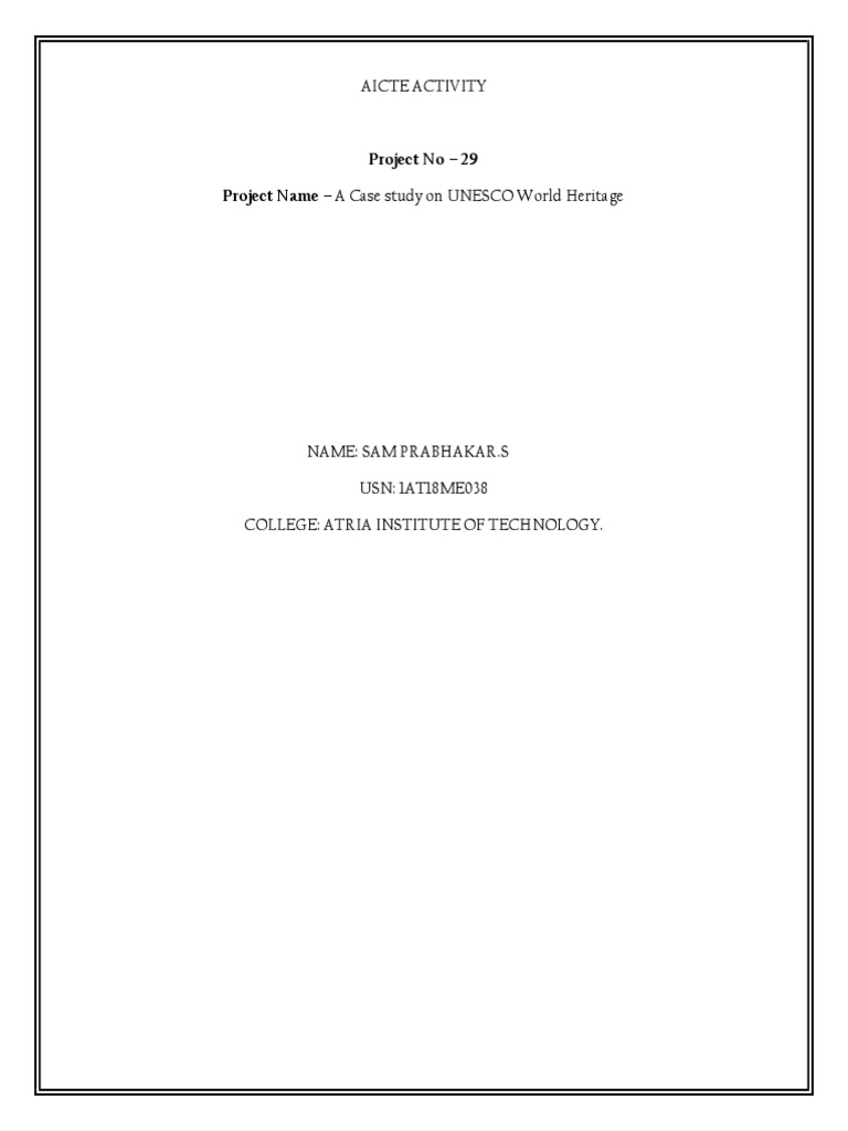 Uwh Assignment 1 1at18me038 | PDF | Tourism | Employment