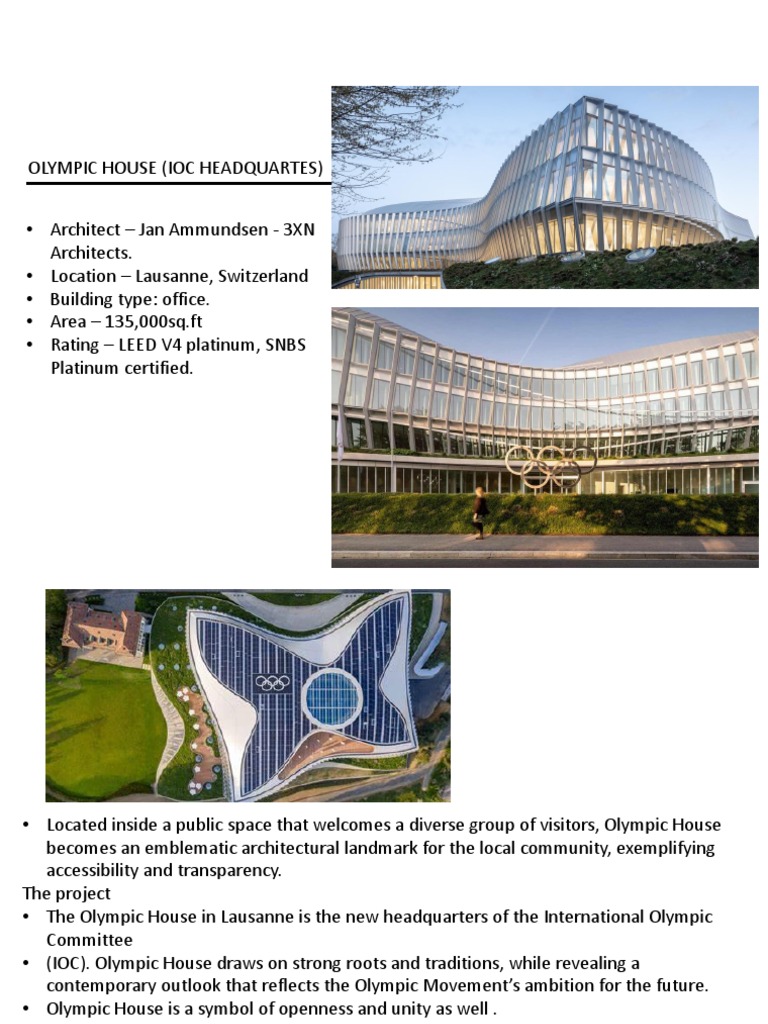 Olympic House. | PDF | Green Building | Sustainability