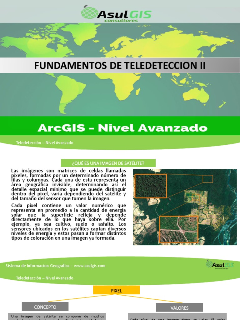 Fundamentos de La Teledeteccion II | PDF | Sensores remotos | Sistema ...